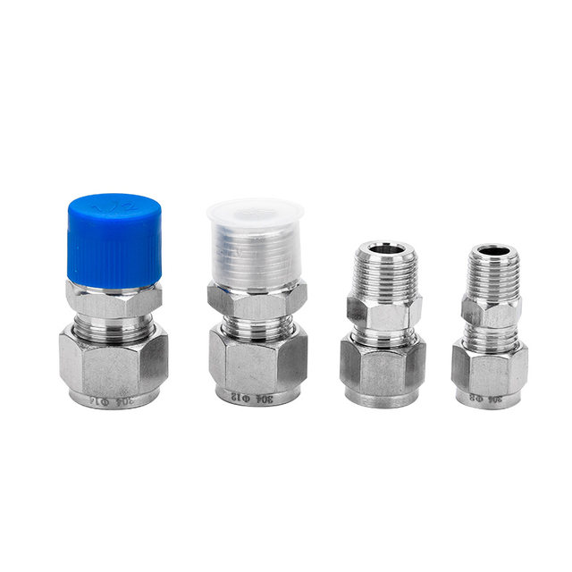 304 stainless steel straight-through terminal 316 double ferrule ZG ...