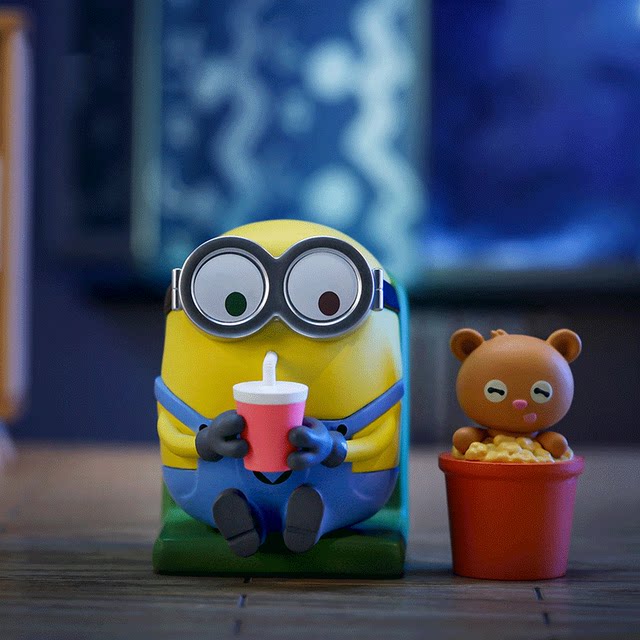 POPMART Bubble Mart Minion Inseparable Series Blind Box Gift Ornaments ...