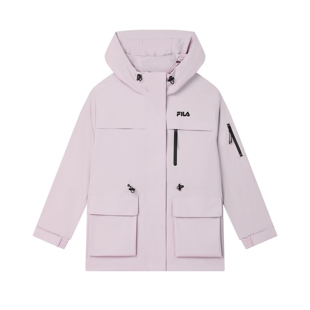 FILA Ferle official ladies Sweet jacket 2024 Winter new fashion casual ...