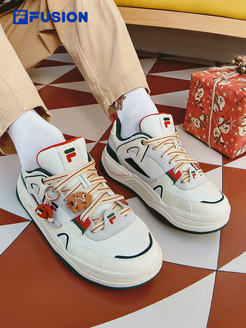 FILA FUSION Fila Fashion Brand BANK II XMAS skateboard life shoes men's ...