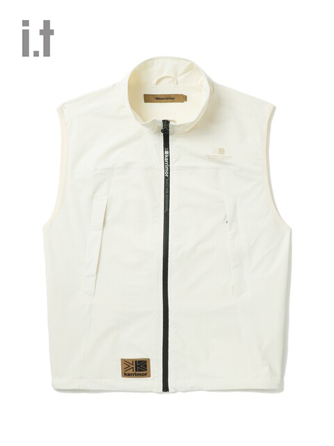 Men's stand -up collar vertex summer trend street wind zipper vest 7388XUI