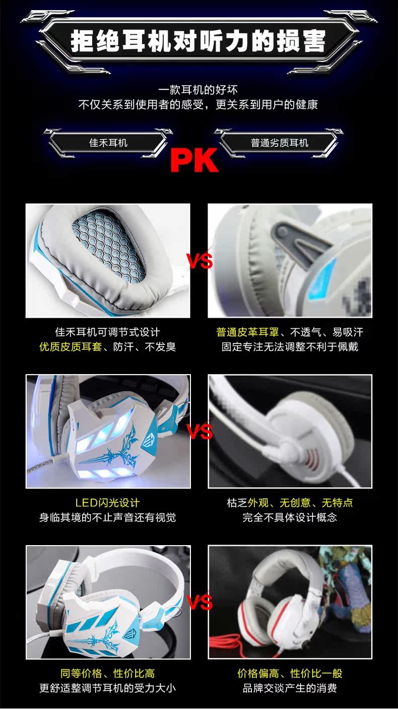 Купить Наушники наушники cosonic СD-618 ПК наушники гарнитура ...