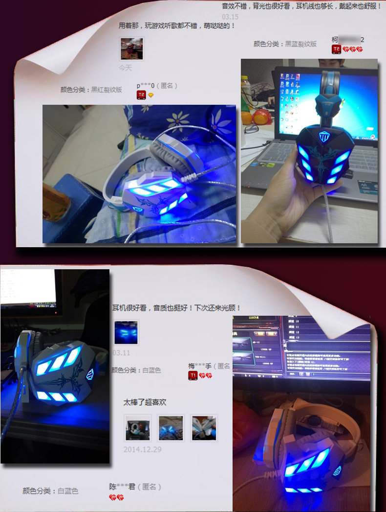 Купить Наушники наушники cosonic СD-618 ПК наушники гарнитура ...