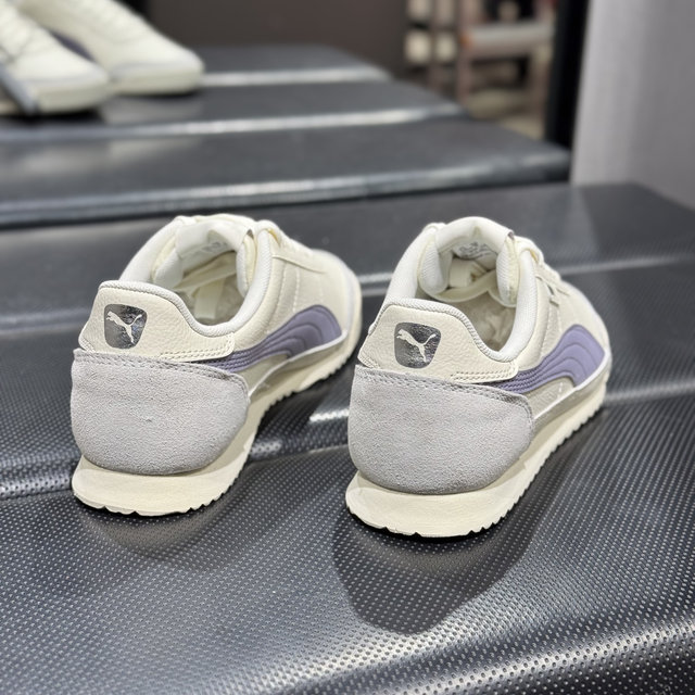 PUMA new women's retro low-top lightweight breathable versatile white ...