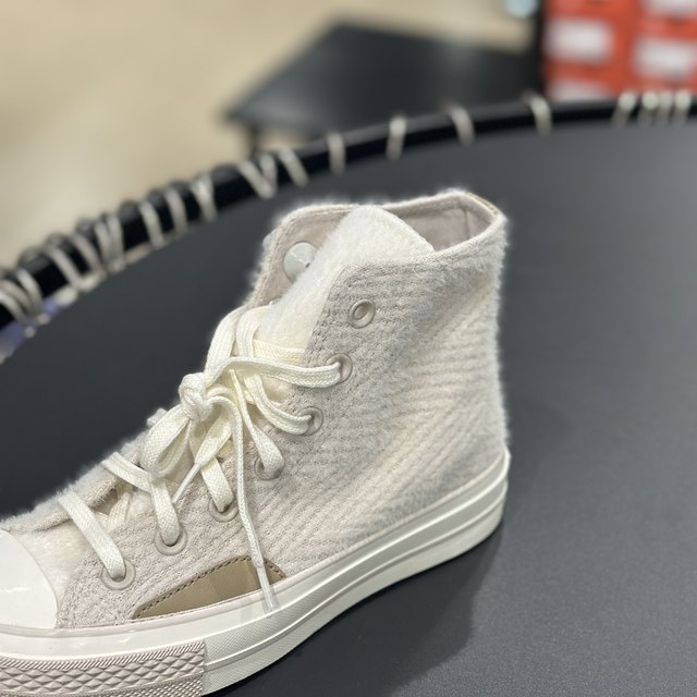 Converse Converse women's autumn and winter classic plush surface ...