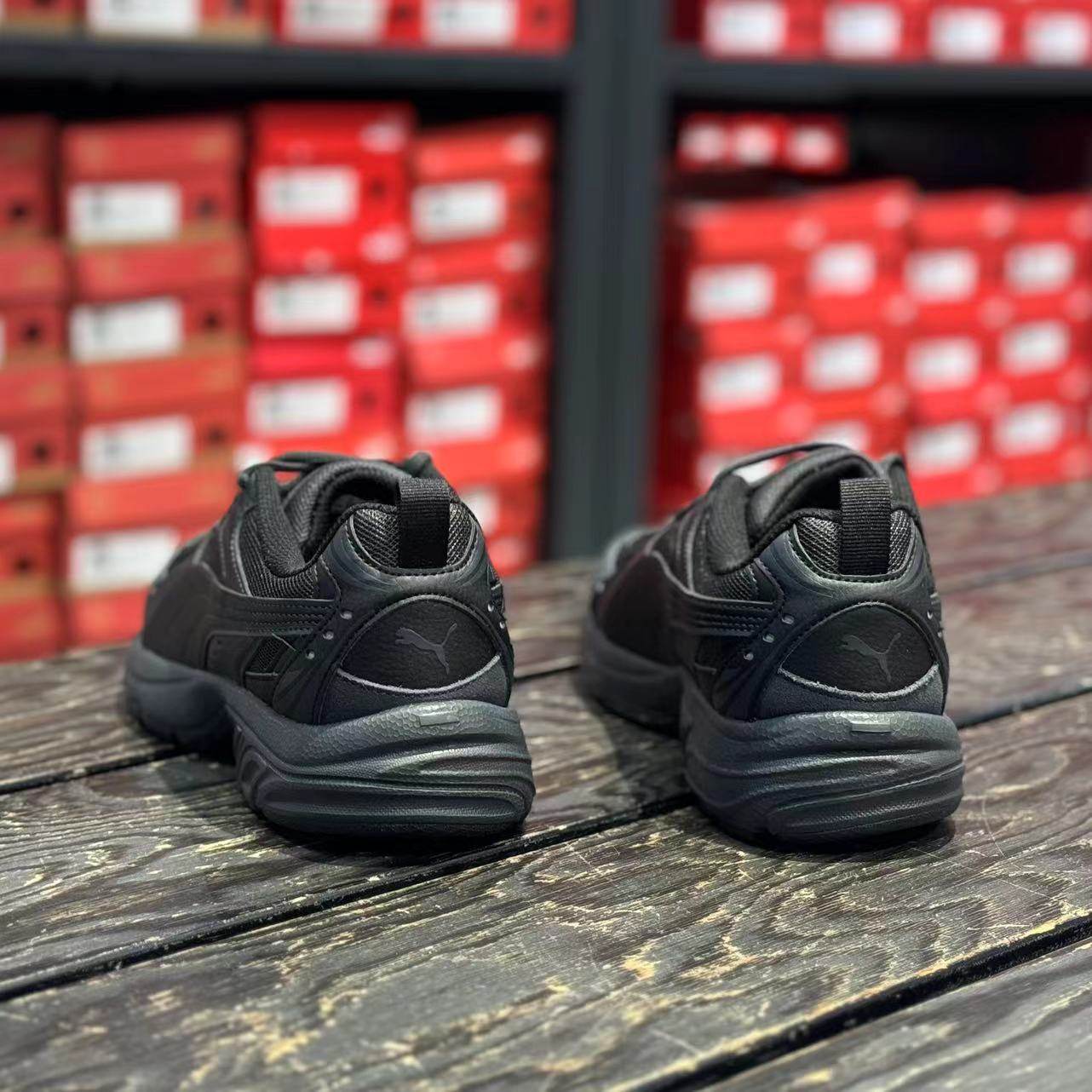 PUMA/Puma autumn men's and women's low-top retro versatile mesh ...