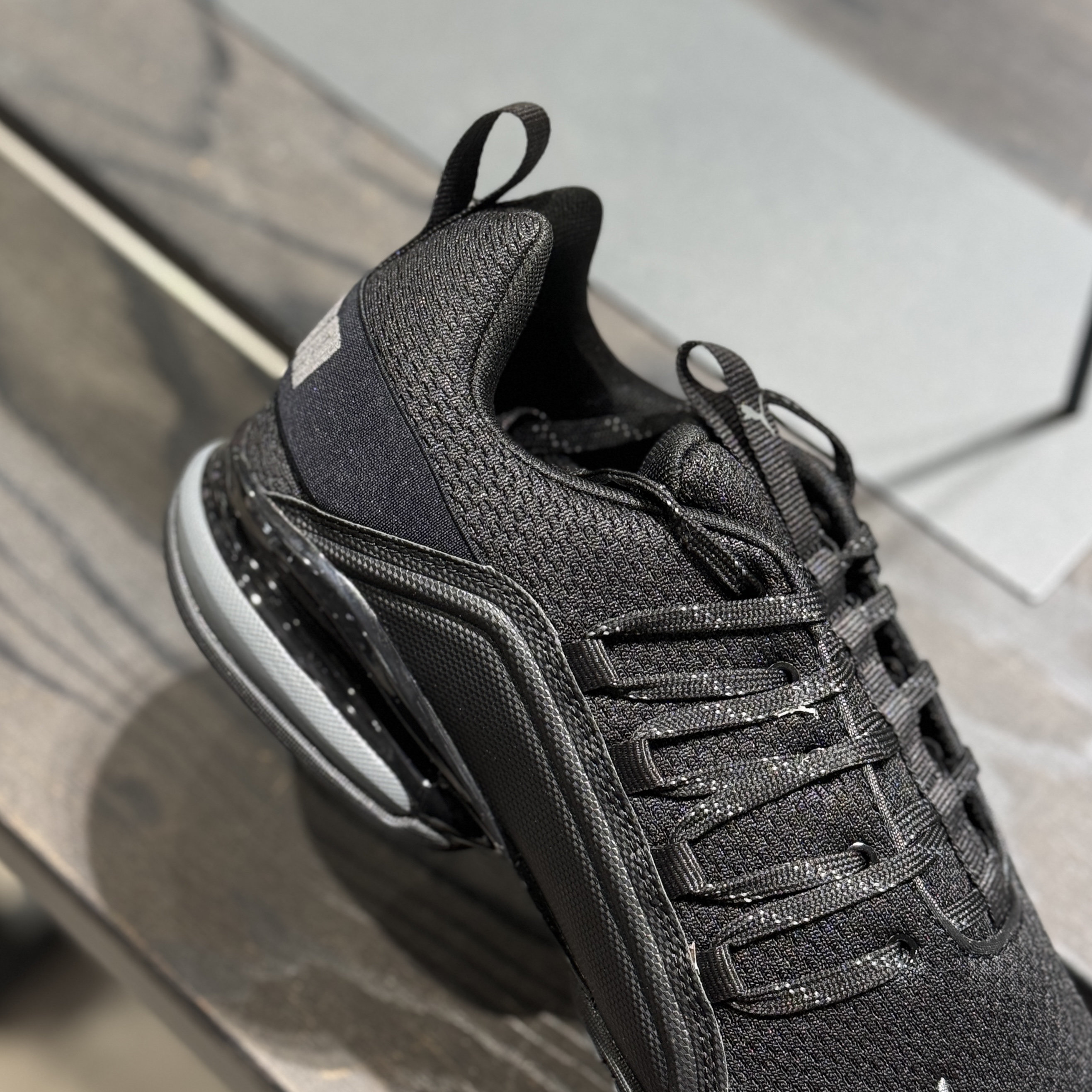 Puma men's sports cushioning running shoes spring and summer breathable non-slip low-top ...