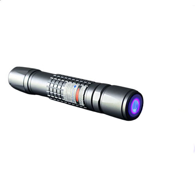 FOX-portable mini blue laser flashlight high power outdoor rescue ...