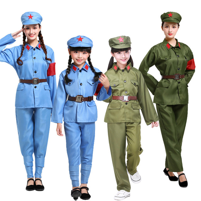Children's Red Army Performance Clothes Little Red Army Clothes ...