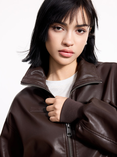 Lincchic Jin Yujie 2025 Spring New Bubbles Loose Scholarship Jacket ...