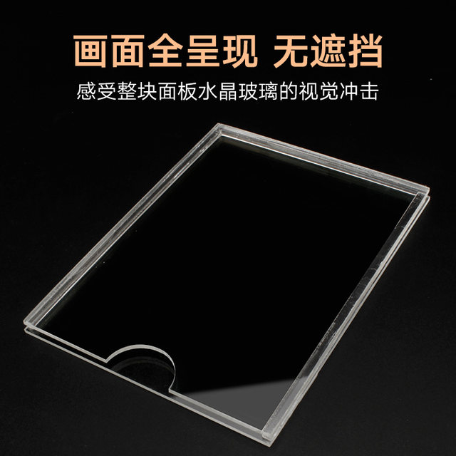 Acrylic Photo card slot box paper hanging wall transparent slot A4 ...
