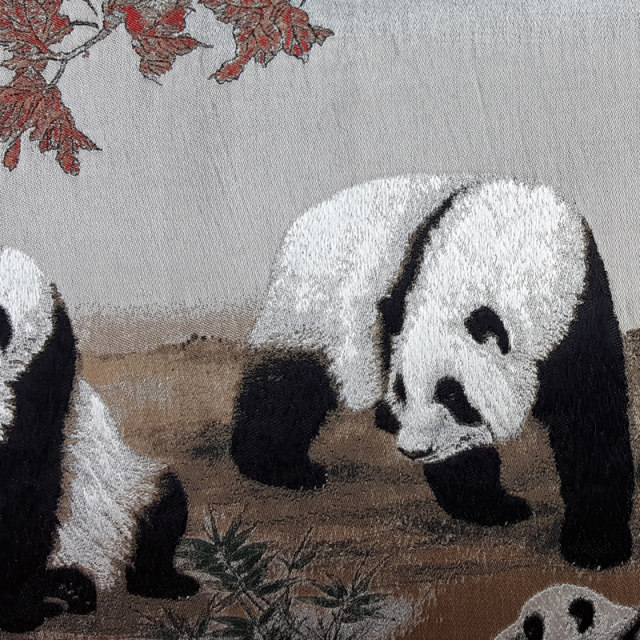 Sichuan Brocade Giant Panda Chinese National Treasure Picture Hanging ...