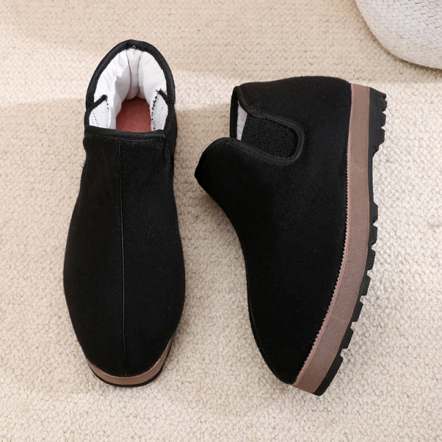 Northeast winter traditional handmade foam-soled Lindian old-man shoes ...
