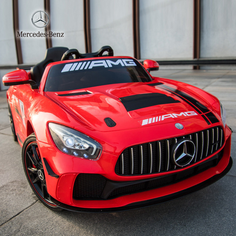 Mercedes-Benz Children's Electric Car with Remote Control and Swing ...