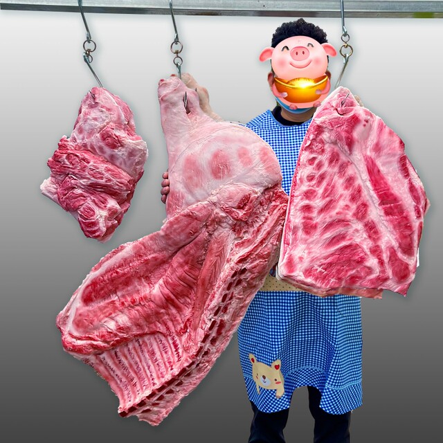 Simulation pork model raw meat props pork belly food mutton ornament ...