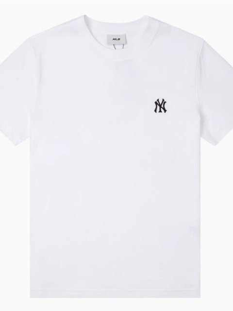 MLB short-sleeved women's clothing couple NY half-sleeved new T-shirt ...