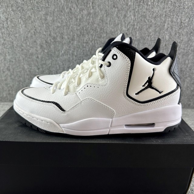 NikejordancourtSide23 Black and White Mid-Black and White Mid-Black and ...