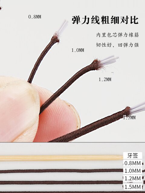 Buddhist bead elastic line bead rope bracelet thread beaded rope beaded ...