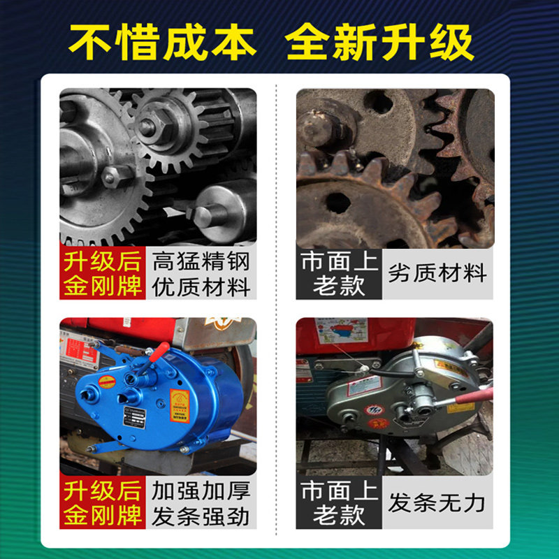 Water-Cooled Diesel Engine Shake-Free Starter Battery-Free Starter ...