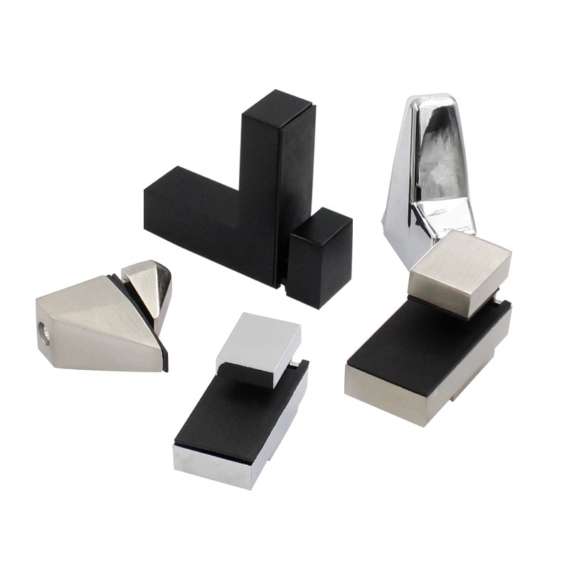 Adjustable Shelf Glass Clip - Fish Mouth Fixed Bracket for Shelves