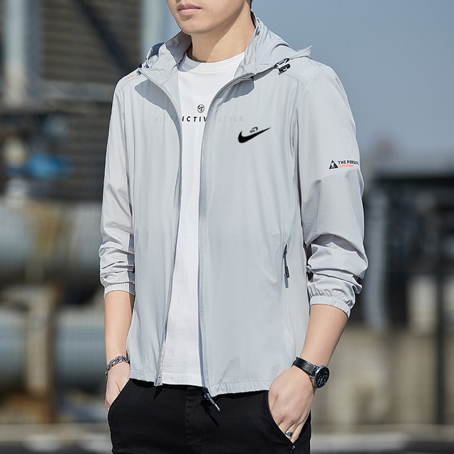 Niketon ice silk sun protection clothing for men in summer UPF50+ thin ...