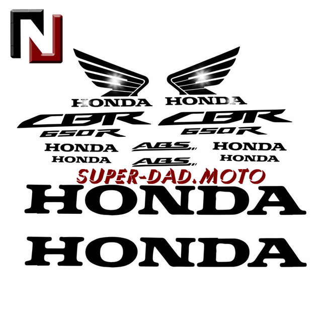 Suitable for Honda CBR650r stickers decals, fuel tank full car stickers ...