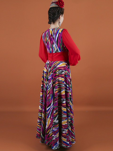 The new Xinjiang Dance Performance Service High Fixed Women's Dress 720 ...