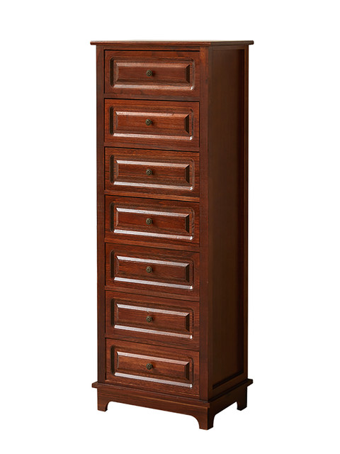 American solid wood bucket cabinet storage cabinet multi -story living ...