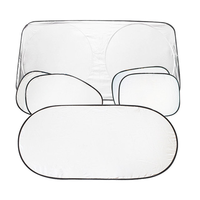 Car sunshade front and rear car interior windshield summer sun ...