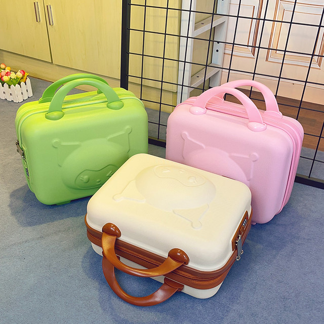 New 14 -inch cartoon hand luggage female students cute makeup box mini ...