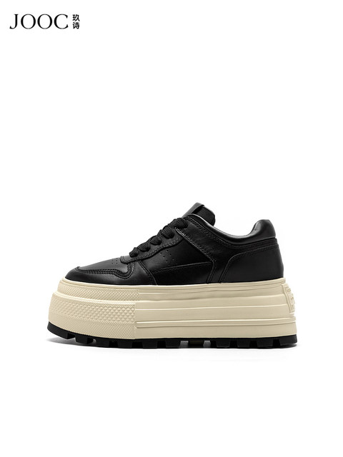 JOOC thick-soled height-increasing sneakers for women spring and summer ...