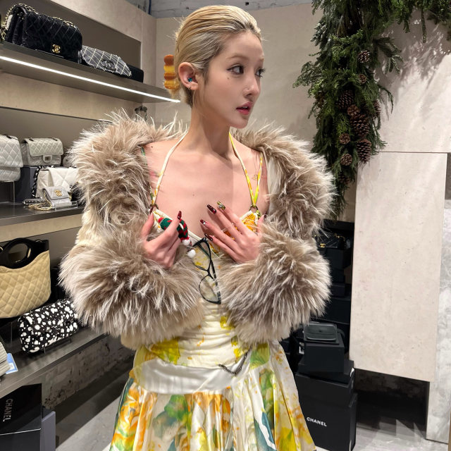 CSFC niche design leopard pattern stitching autumn and winter plants ...