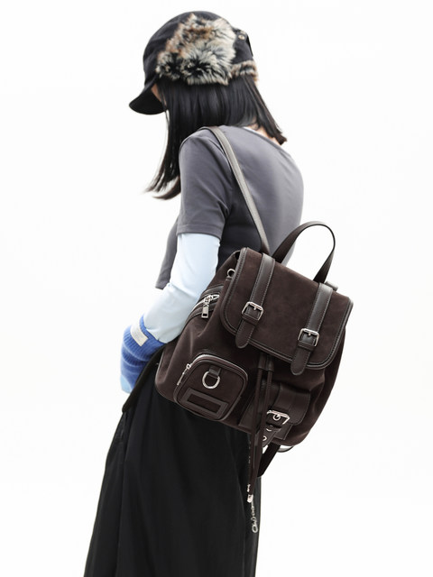 Simple/Original Brown Diary Suede Brown Barn Style American Retro ...