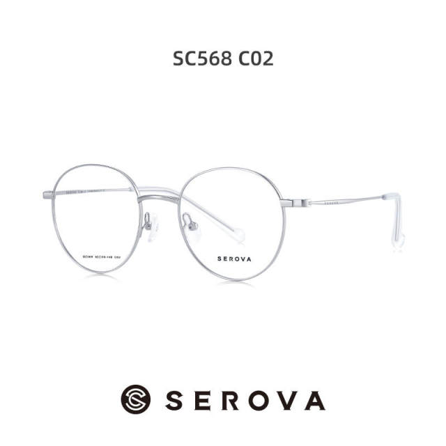 Swarovski glasses for men and Zhang Yixing's same style myopia round frame glasses for women can ...
