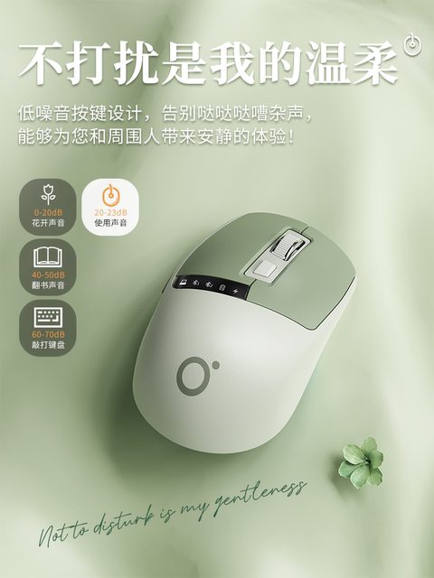 Forerunner Q2 Wireless Mouse Bluetooth Dual Mode Charging Silent Screen ...