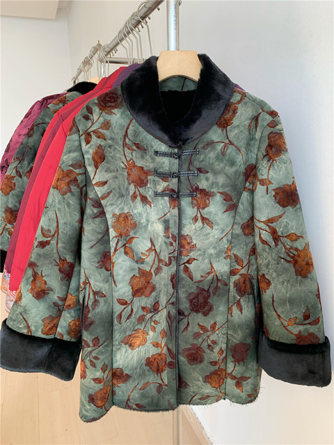 Grandma Western Grandma Winter Jacket Female Great Mom, Chinese Style ...