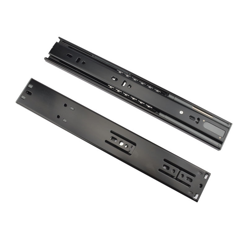 Drawer Slide Rail Cabinet Damping Guide Rail - Silent Sliding Ball ...