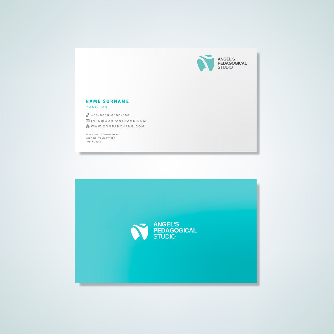 26 Simple and Elegant Dental Oral Dentist Business Card Designs ...