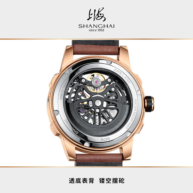 Shanghai Watch FAB Series Double-Sided Skeleton 44mm Luminous Sports ...