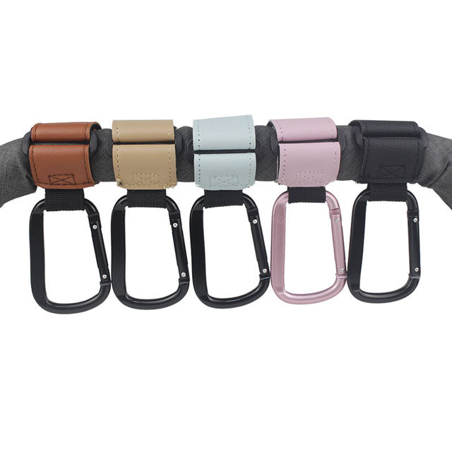 Stroller hook buckle metal multi-functional baby stroller handle ...