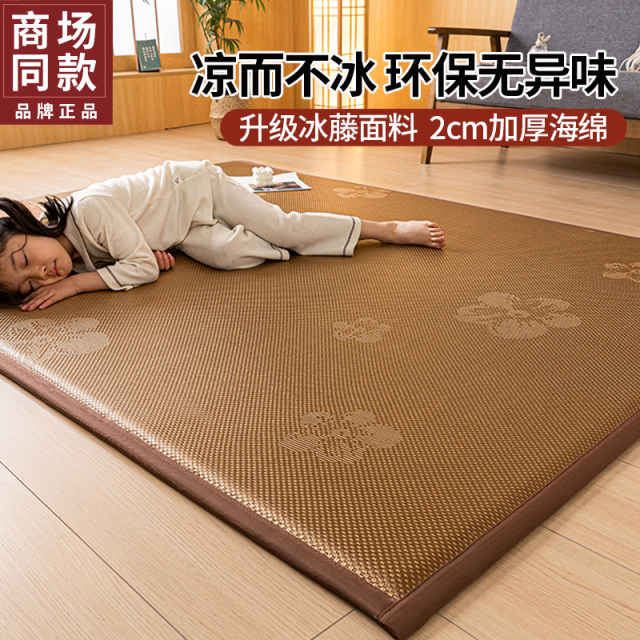 Thickened mat floor mat for sleeping, floor sleeping mat, summer nap ...