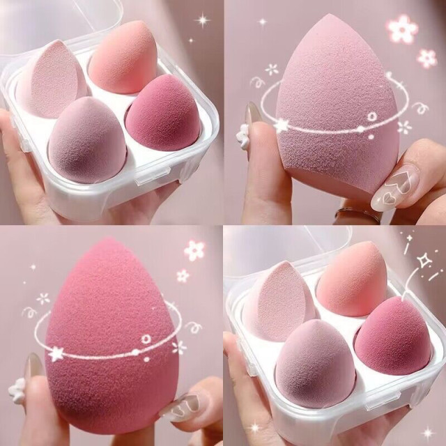 Boxed makeup egg, super soft, non-eating powder, wet and dry dual-use air cushion puff makeup ...