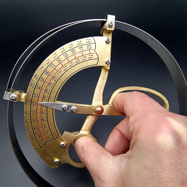 Measuring hat circumference tool, measuring hat inner diameter size ...