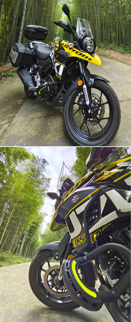 Suitable for Suzuki DL250 bumper National IV GW250-A front bumper anti ...