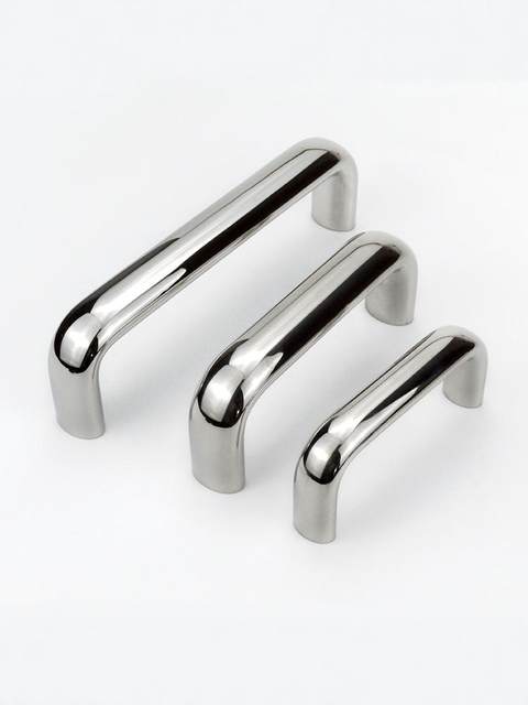 304 stainless steel heavy-duty handle solid polished handle U-shaped ...