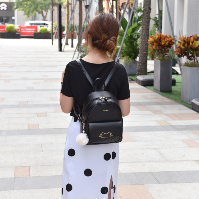 Backpack for women 2024 new trendy bag, fashionable small schoolbag ...