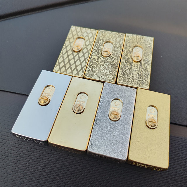 Z739 Zorro Matchbox Kerosene Lighter Push-pull One-touch Ejection ...