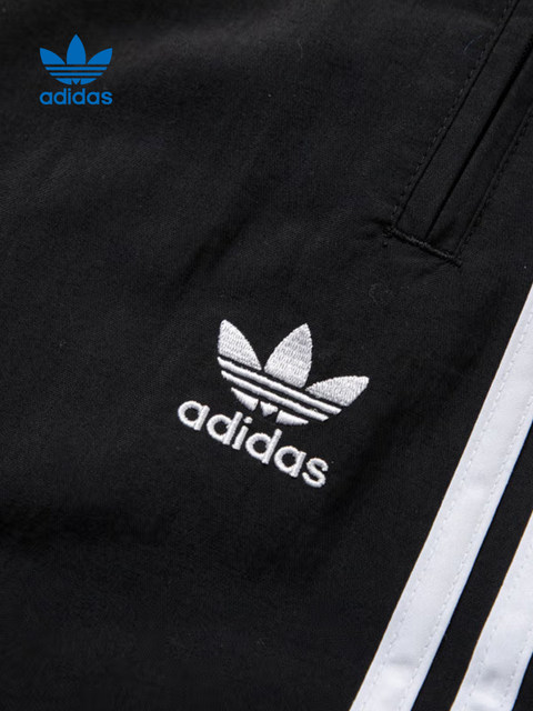 Adidas official website clover men's sports casual cuffed trousers IT2501