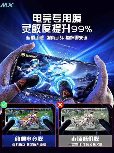 MX Small Film King HD ag frosted tempered film 11 suitable for Apple iPhone 15promax anti-glare ...