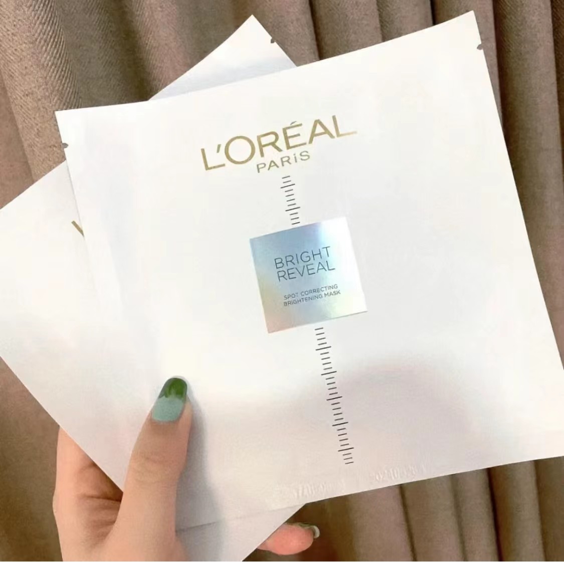 L'Oreal Little White Essence Patch Mask Niacinamide Whitening Spots ...
